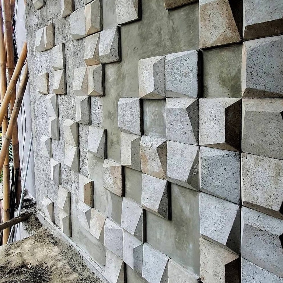 Jual Roster Bata Tempel Minimalis Modern Terlaris Panel Wall 3D Aneka ...