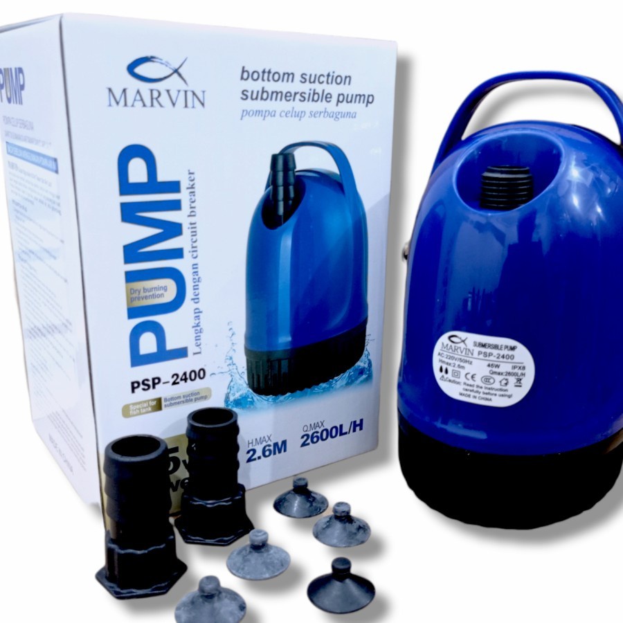 Jual Pompa Air Mesin Celup Marvin PSP2400 PSP 2400 45W Submersible Pump ...
