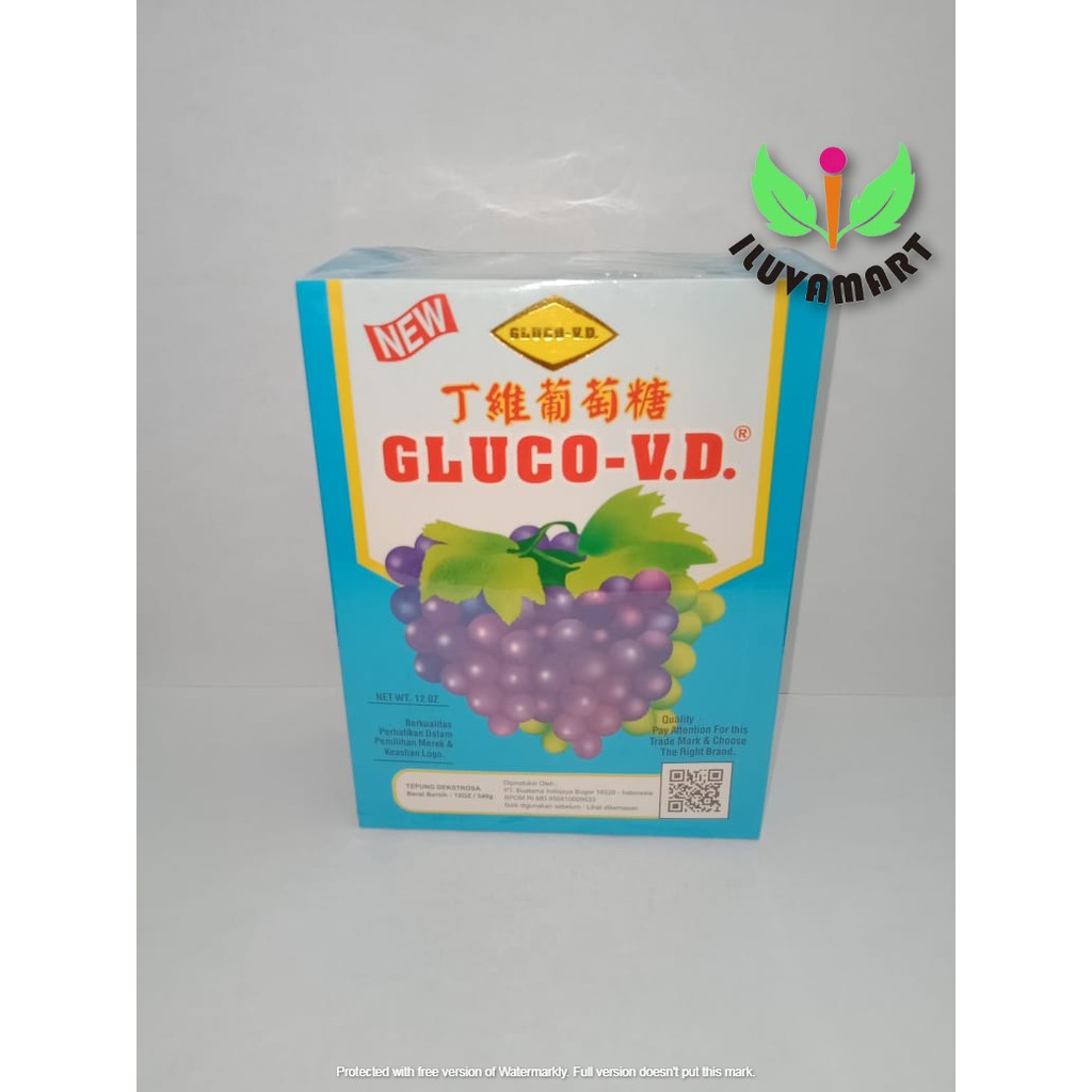 Jual Minuman Glukosa Dekstrosa GLUCO VD 340gr Gula Anggur Phu To Theng ...