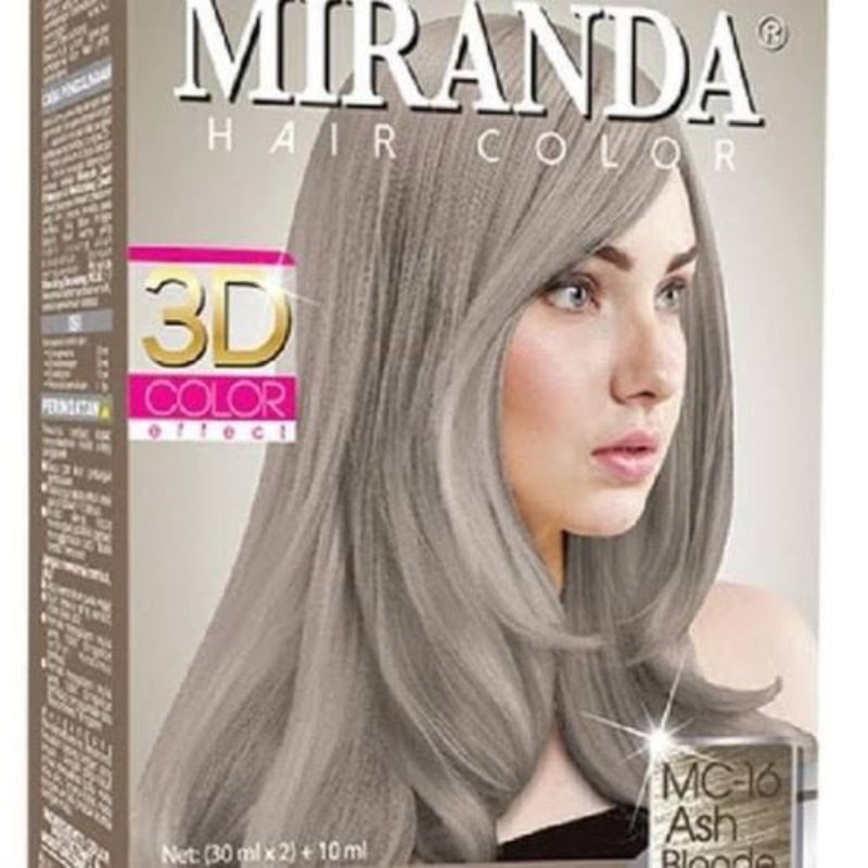 Jual 5pcs/box Miranda Ash Grey Hair color | Shopee Indonesia