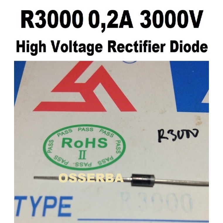 Jual R3000 3000V High Voltage Rectifier Diode | Shopee Indonesia