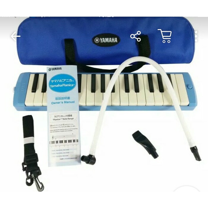 Jual PIANIKA YAMAHA P-32 D ORIGINAL BIRU ONLY | Shopee Indonesia