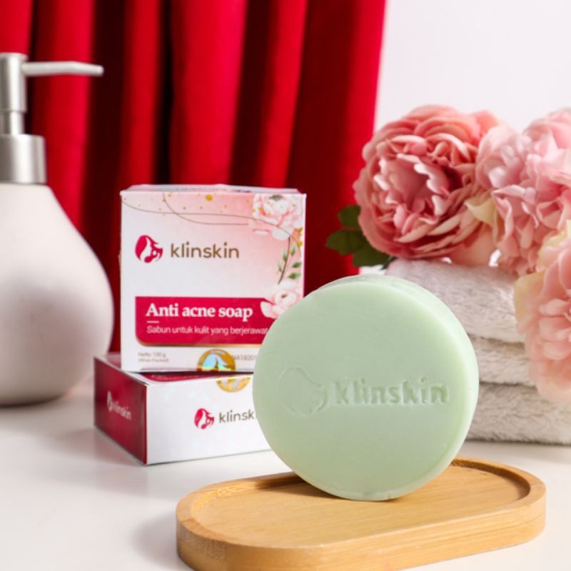 Jual Klinskin Anti Acne Soap - Sabun Penghilang Jerawat - Sabun ...