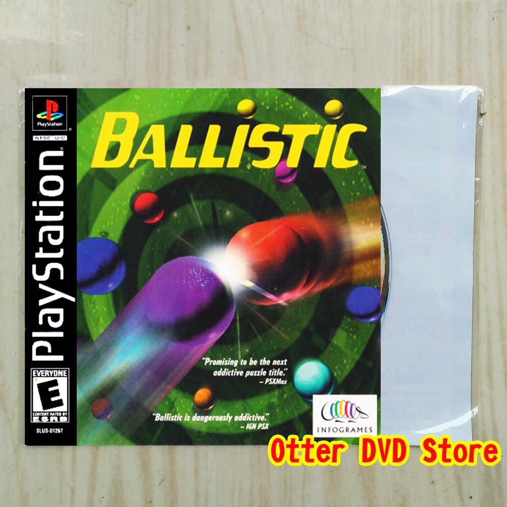 Jual Kaset CD Game Ps1 Ps 1 Ballistic | Shopee Indonesia