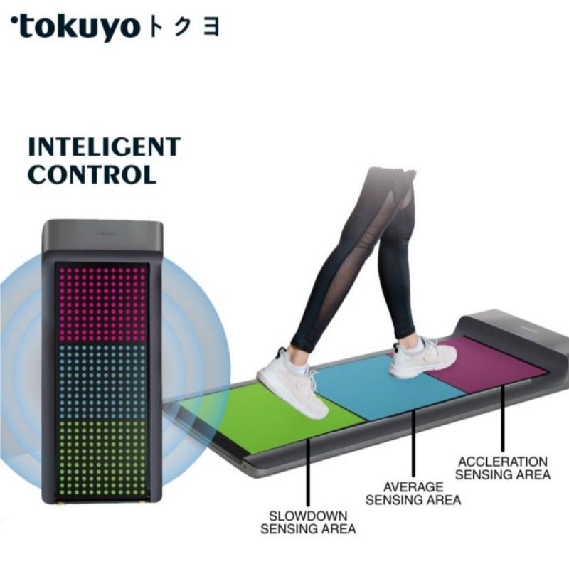 Jual Treadmill Elektrik 1 Fungsi TOKUYO SMART WALKING PAD TT230 ...