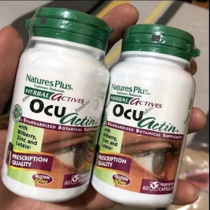 Jual Nature's Plus Ocu Actin – 60 Kapsul – Suplemen Kesehatan Mata ...