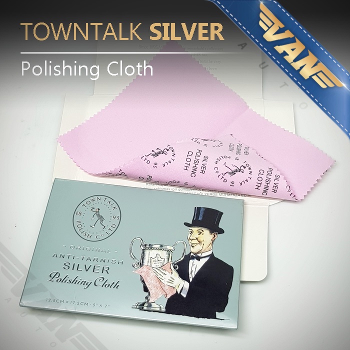 Jual SILVER Polishing Cloth Kain Lap Perak Anti Tarnish Silver ...