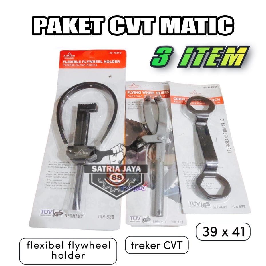Jual PROMO !! PAKET 3 ITEM Treker Cvt BELT +Tracker Cvt + KUNCI 39x41 by YUKIDO Original kunci ...