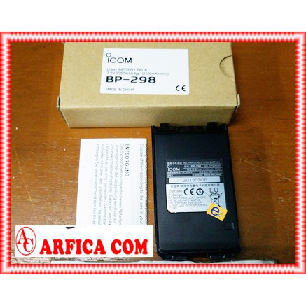 Jual ICOM BP-298 BATERAI IC-V86 ORI BARU 2250mAh BP298 HT ICV86 V80 IC ...