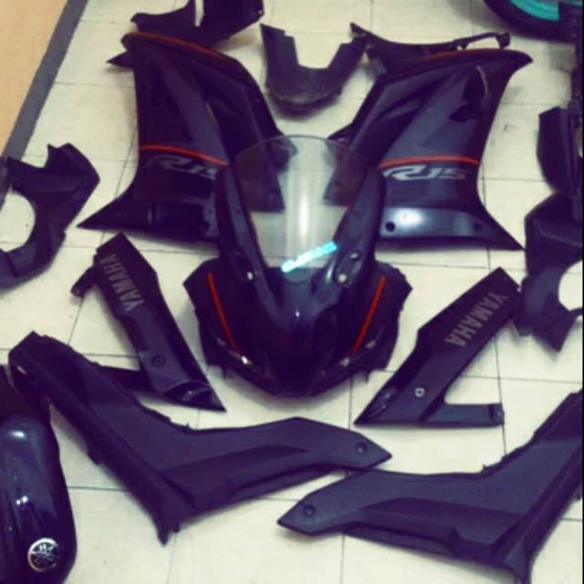 Jual Body depan belakang r15 v3 original | Shopee Indonesia