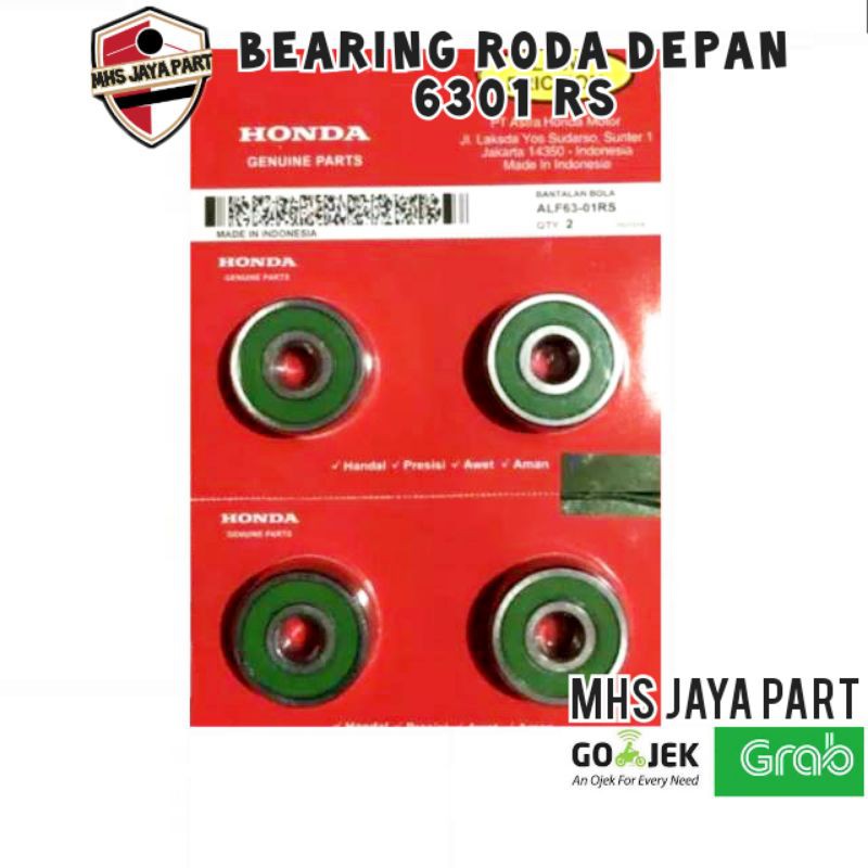 Jual BEARING RODA DEPAN 6301 RS PRESS TIGER REVO VERZA MEGAPRO NEW ...