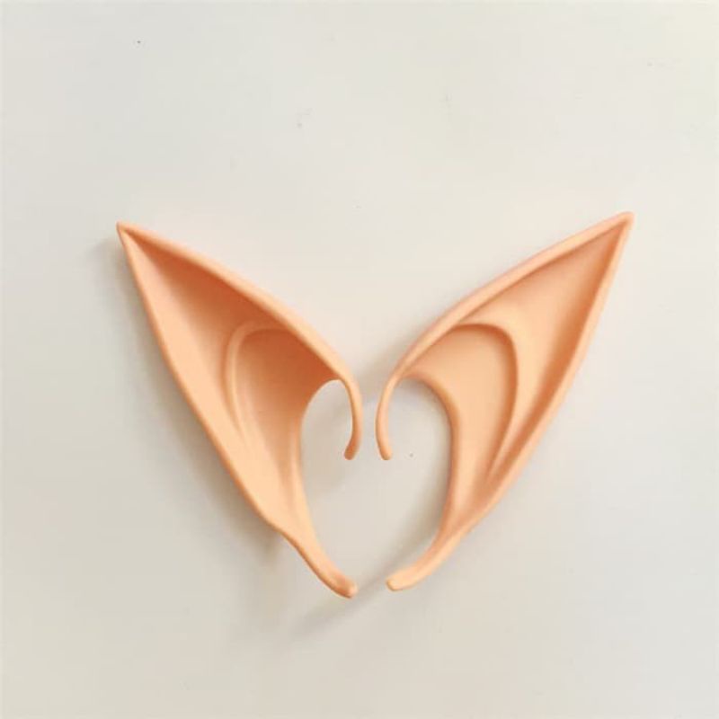 Jual TELINGA ELF PALSU COSPLAY KUPING ELF EAR LATEX MODEL JEPIT PANJANG ...