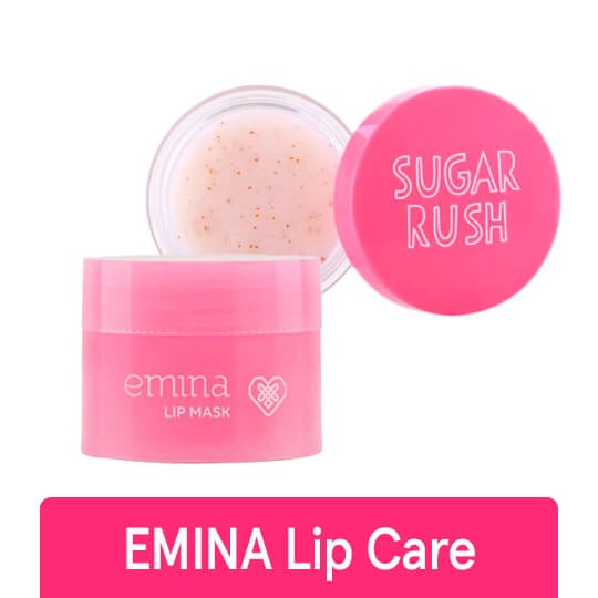 Jual EMINA Sugar Rush Lip Scrub dan Lip Mask | Shopee Indonesia