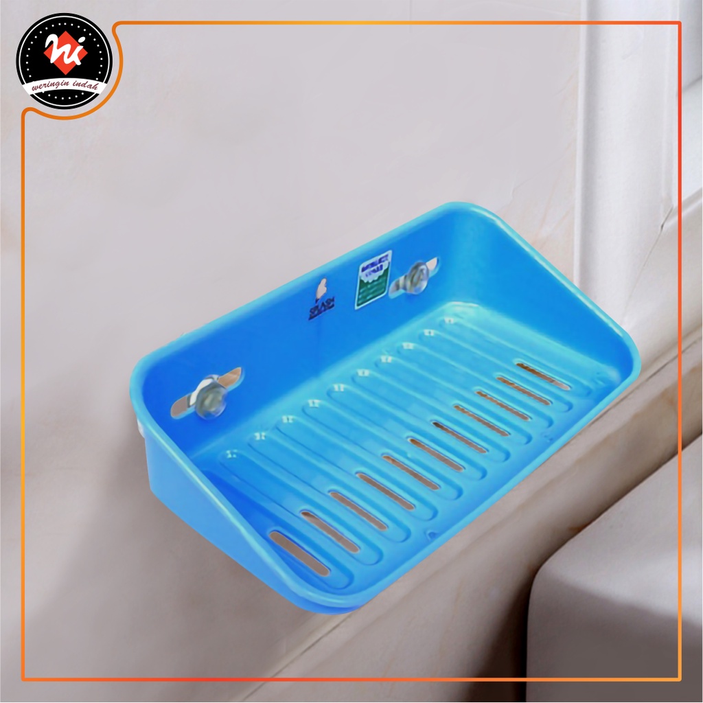 Jual TEMPAT SABUN BATANG TEMPEL / WADAH SABUN KAMAR MANDI / TEMPAT ...