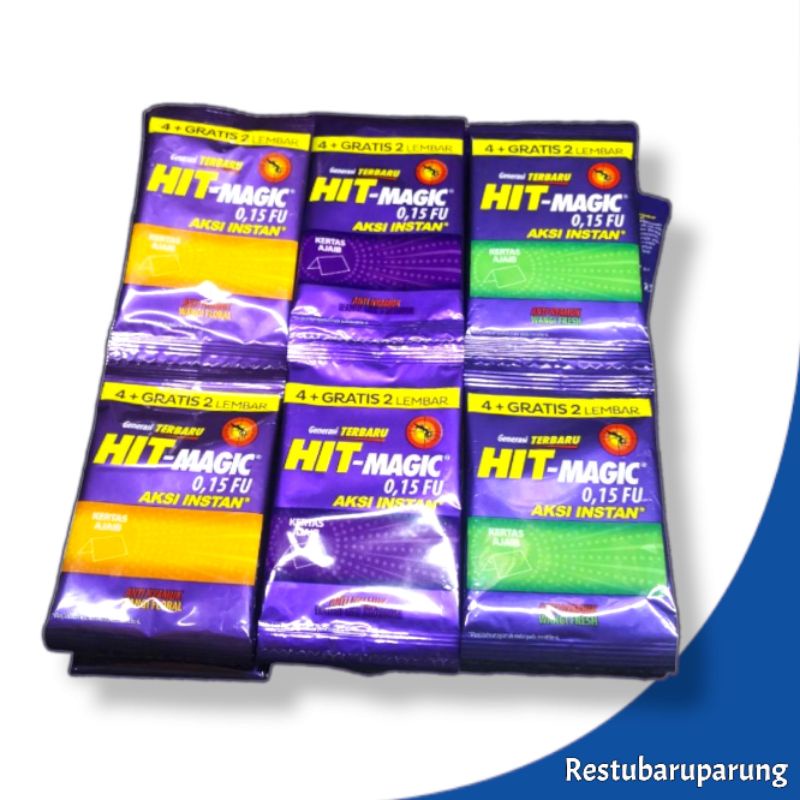 Jual Hit Magic / Hit Bakar pembasmi nyamuk dan serangga isi 12 pcs ...