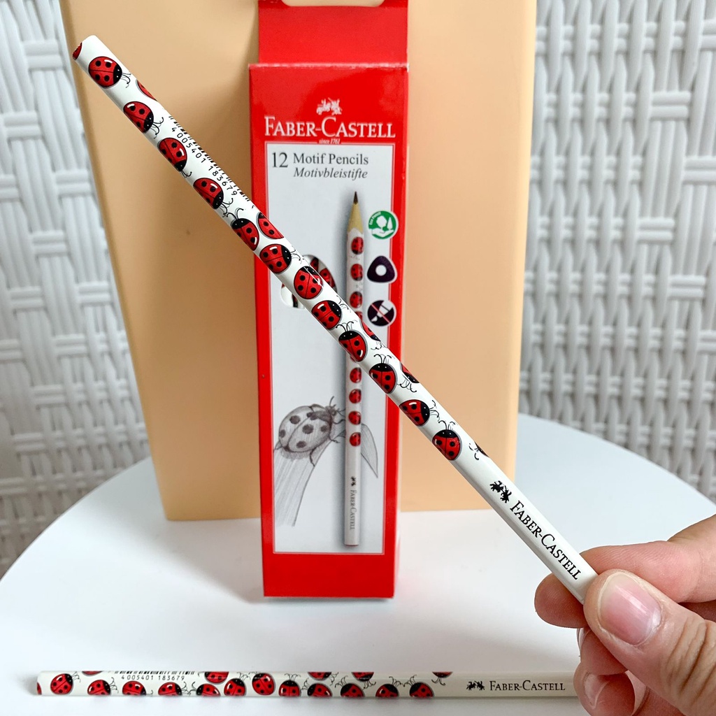Jual PENSIL 2B UNTUK UJIAN MERK FABER CASTELL MOTIF CARTOON ORIGINAL ...