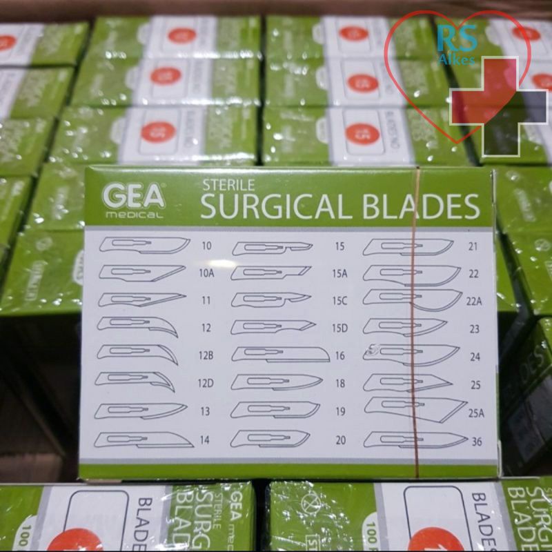 Jual Surgical Blades Bisturi Pisau Bedah Pisau Operasi /box | Shopee ...