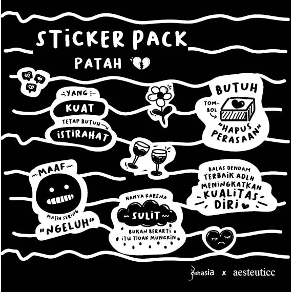 Jual RAHASIA Sticker Pengingat / Stiker | Shopee Indonesia