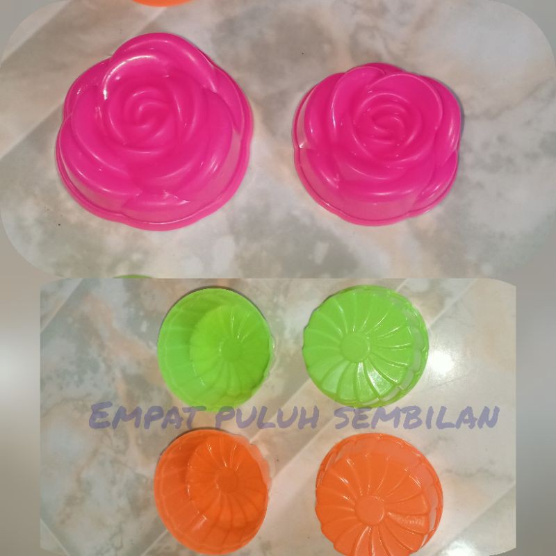 Jual cetakan tahu fantasi / cetakan plastik putu mawar timbul / cetakan ...