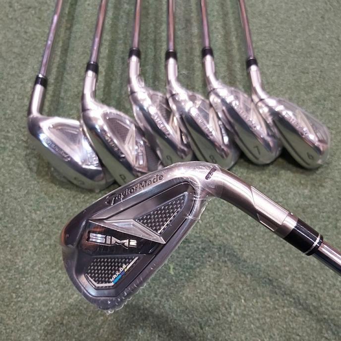 Jual Stick Golf Iron Taylor Made SIM 2 MAX OS Steel 85 R 5 - PS ...