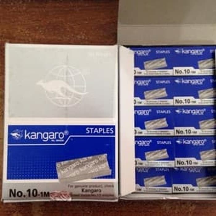 Jual Staples Isi stapler no 10 Kangaroo | Shopee Indonesia