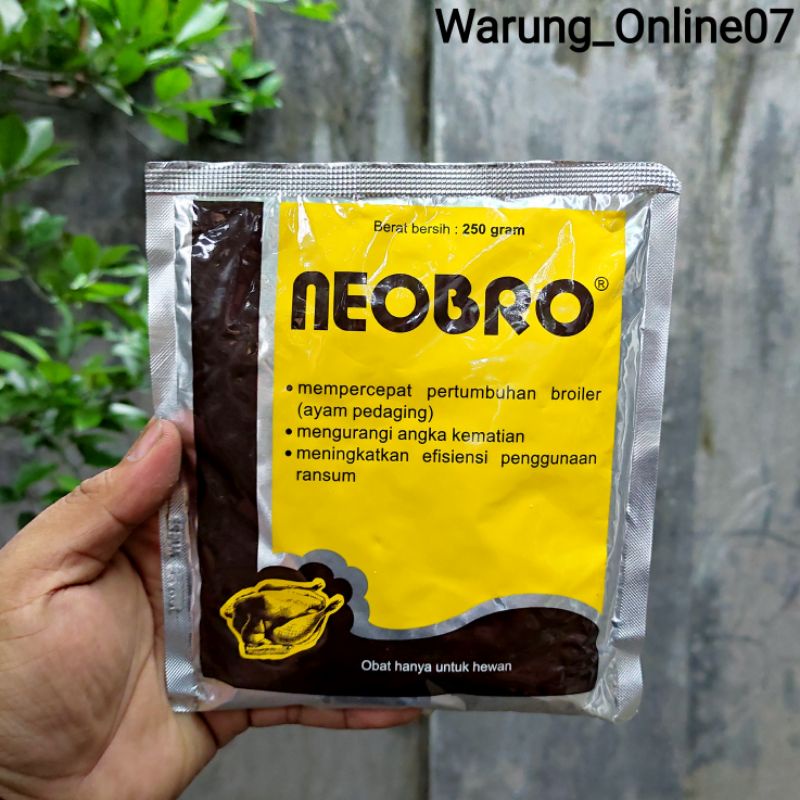 Jual Neobro 250 gram Mempercepat Pertumbuhan Ayam Broiler Mengurang ...