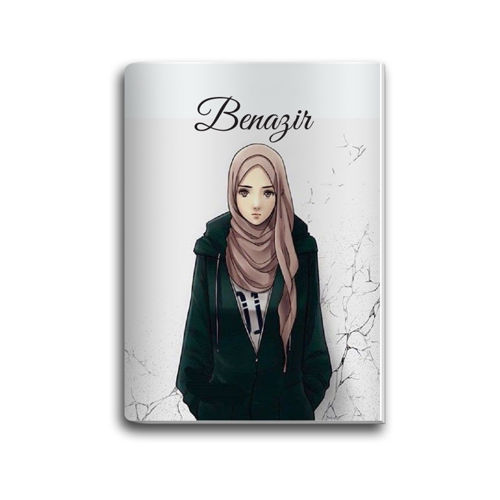 Jual Notebook Muslim Hijab Buku Catatan Hijaber Muslimah Bergaris ...