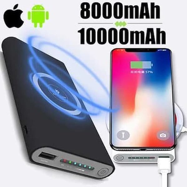 Jual Penawaran Spesial Wireless Charger Power Bank 10000MAH IPhone 8-X S7 S8 S9 Note8 Diskon ...