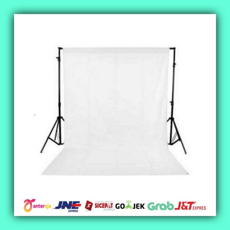 Jual Background foto studio warna putih 3 X 6 meter | Shopee Indonesia