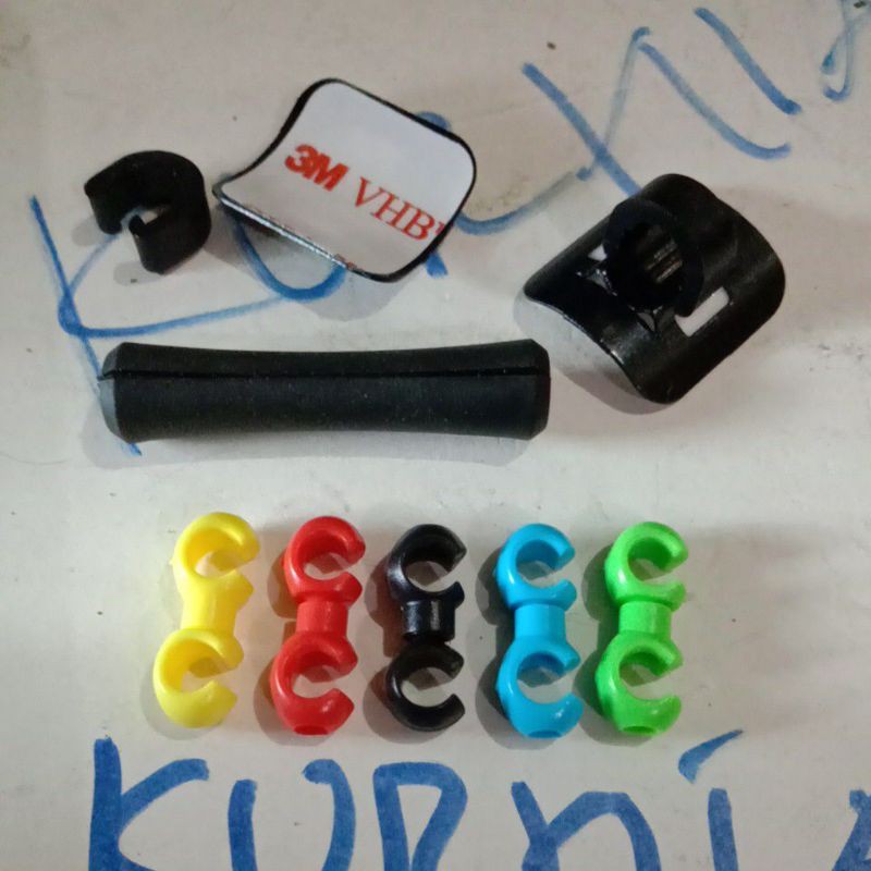 Jual karet pelindung rotating hook klem kabel sepeda utk merapikan ...