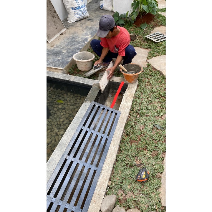 Jual Tutup Selokan Besi Saluran Got 100x30 | Shopee Indonesia