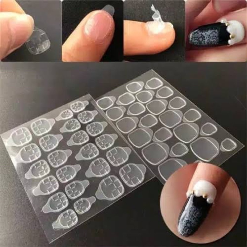 Jual Lem Sticker Kuku 24pcs | Shopee Indonesia