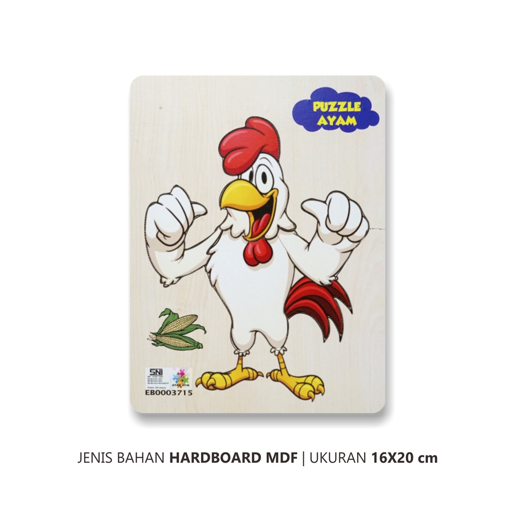 Jual Puzzle Kayu Mainan Edukasi Untuk Anak Obral 5.000 Puzzle Hewan ...