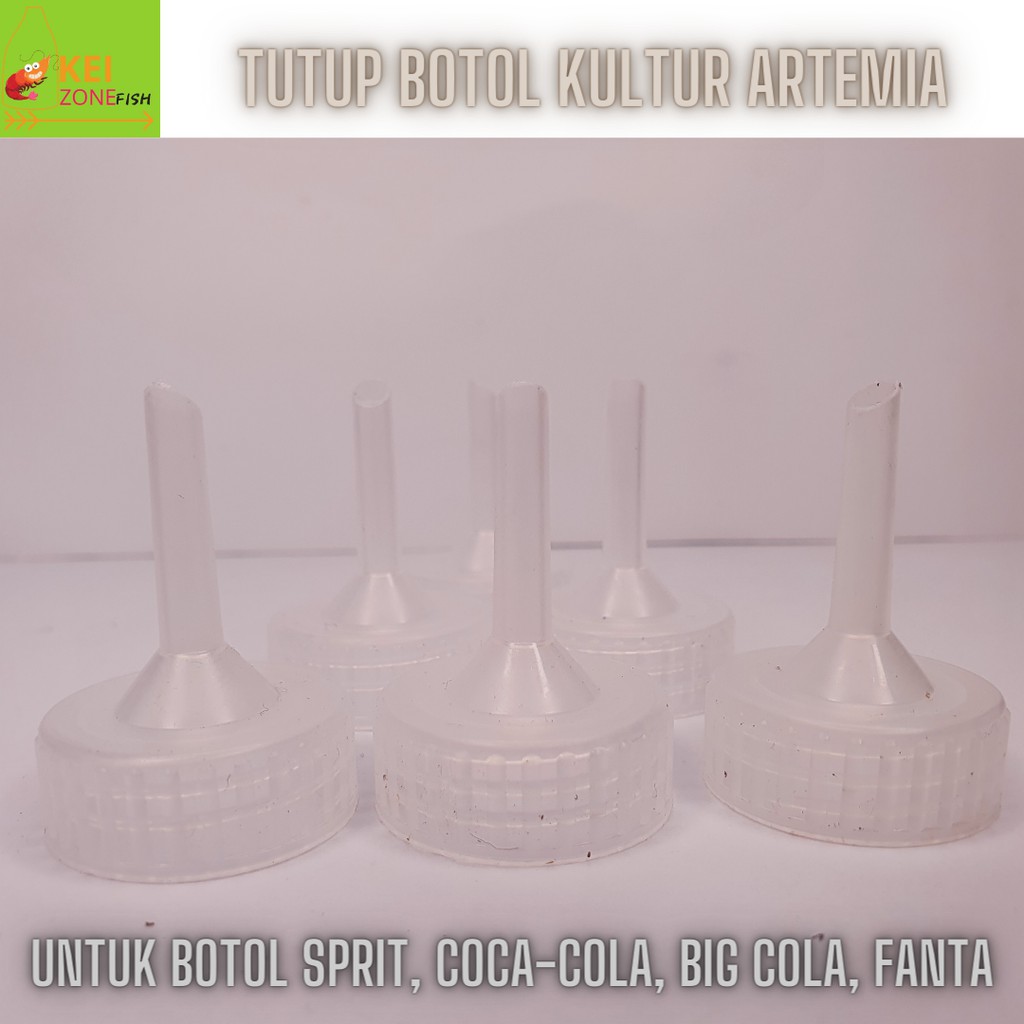 Jual TUTUP BOTOL KULTUR ARTEMIA / CORONG BOTOL / CORONG TUTUP BOTOL ...