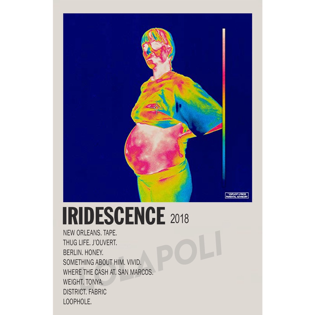 Jual Poster Cover Album Iridescence - BROCKHAMPTON | Shopee Indonesia