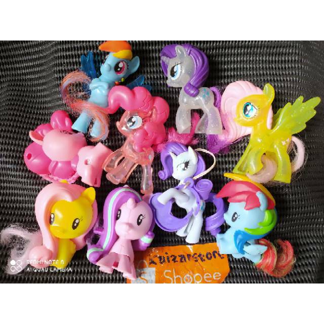 Jual Mainan Kuda Pony my little poni hadiah mcd happy meals McDonalds kuda Pony unicorn | Shopee ...