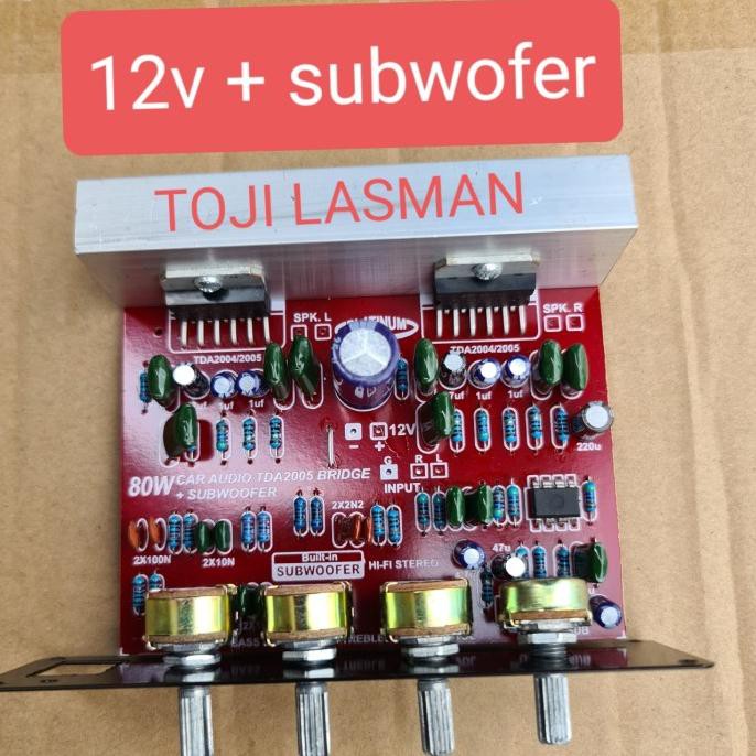 Jual kit power speaker aktif 12volt tda2005 tda 2005 platinum 12v amplifier | Shopee Indonesia