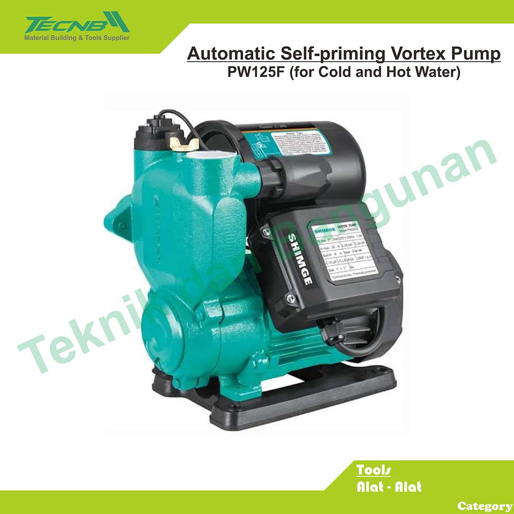 Jual Booster Pump SHIMGE PW125F Pompa dorong Air Panas | Shopee Indonesia