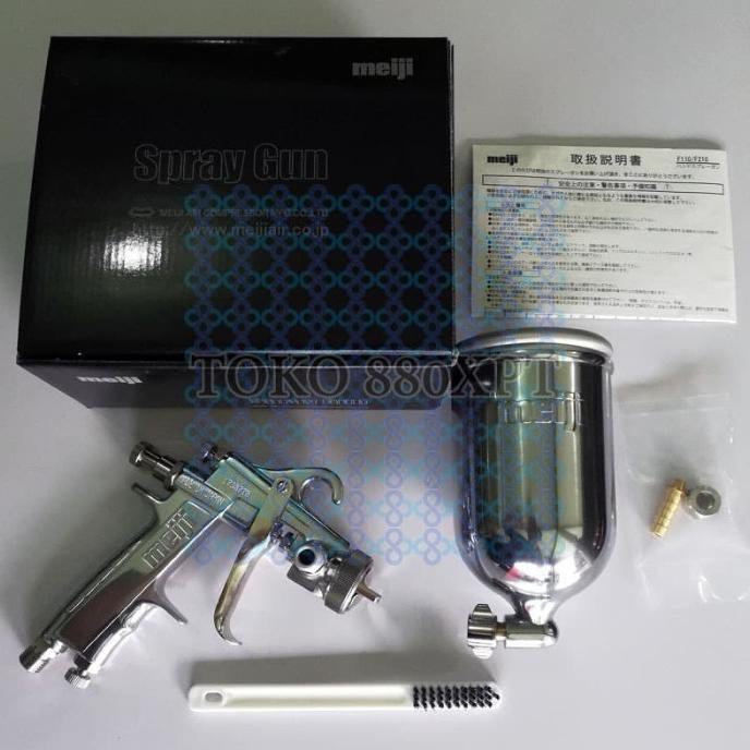 Jual Kualitas terbaik] Spray Gun Meiji F110 G13 Sped Cat Duco Tabung ...