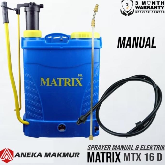 Jual Matrix Sprayer Manual Dan Elektrik Mtx 16 D Electric | Shopee ...