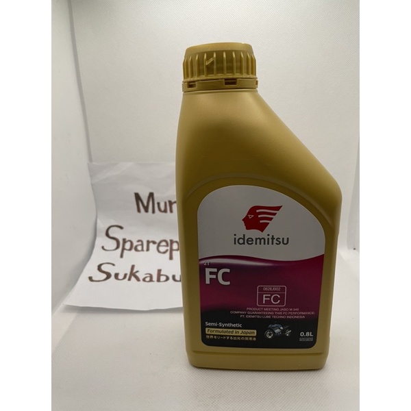 Jual IDEMITSU 2T FC Semi-Synthetic OLI samping RACING 2 Tak | Shopee ...