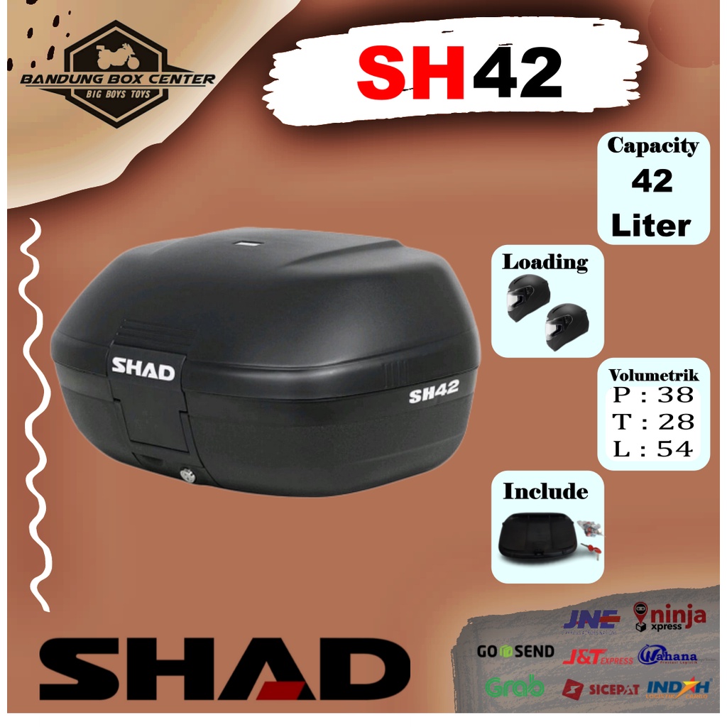 Jual Box Motor Box Touring Box Shad SH42 Box Motor Shad SH 42 SH42 ...