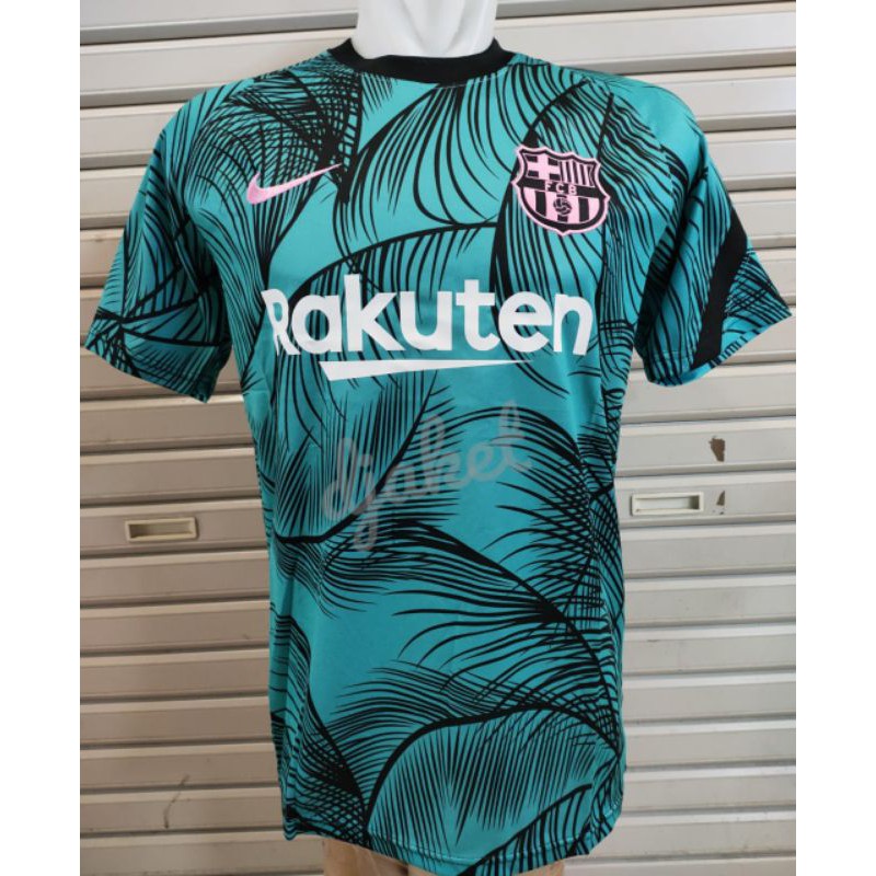 Jual JERSEY BARCA TRAINING PREMATCH IJO 20 21 2020 2021 PRE MATCH HIJAU ...
