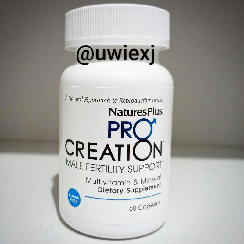 Jual vitamin kesuburan pria / Procreation male fertility support isi 60 ...