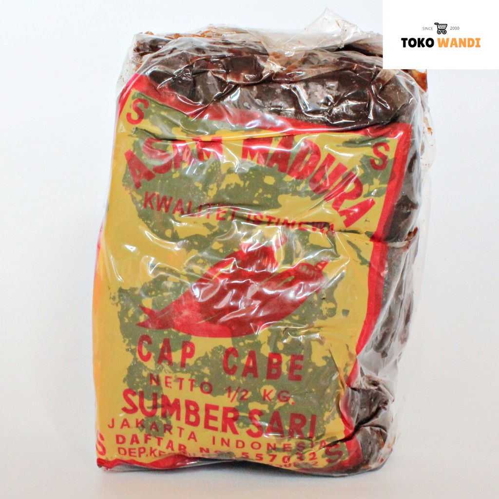 Jual ASAM JAWA / ASAM MADURA CAP CABE 500 GRAM | Shopee Indonesia