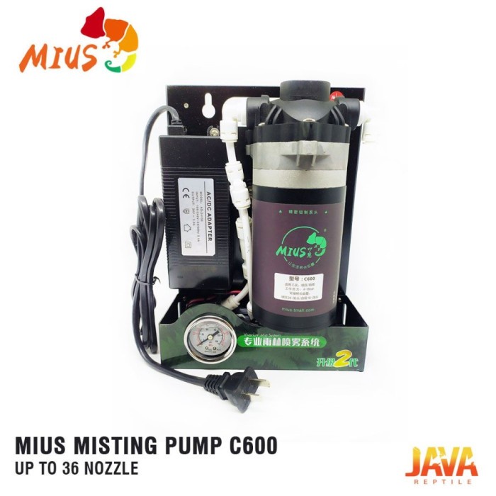 Jual MIUS C600 Misting pump pompa terrarium paludarium reptil dartfrog ...
