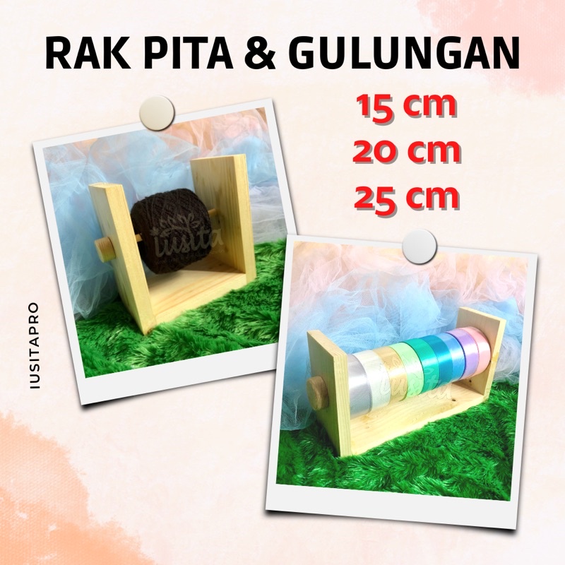 Jual Rak Pita / Yarn Holder / Rak Benang / Gulungan Benang / Rak Pita ...