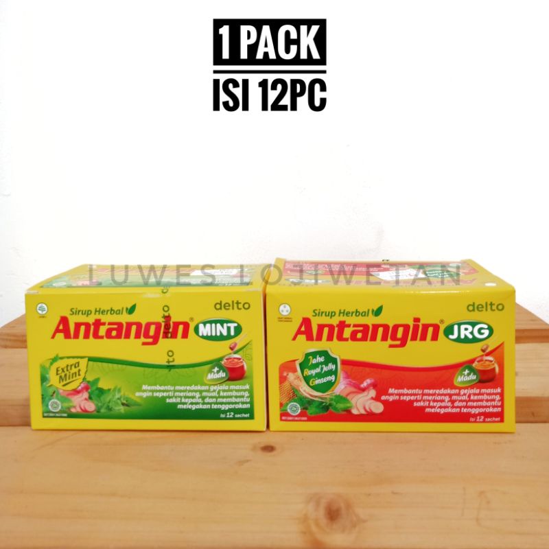 Jual ANTANGIN Sirup Herbal 15ml isi 12 sachet | Shopee Indonesia