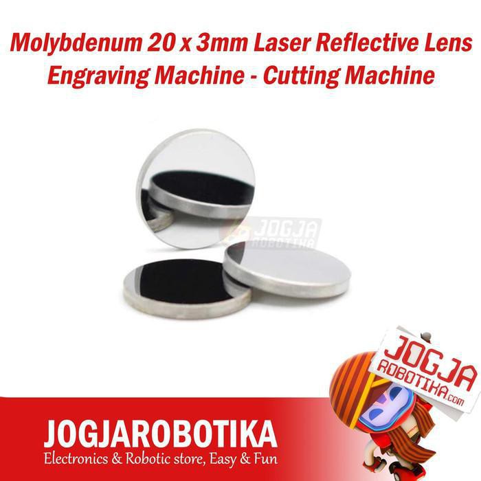 Jual Cermin Pantul Laser Cutting Reflective Mirror Molybdenum 20 x 3mm ...