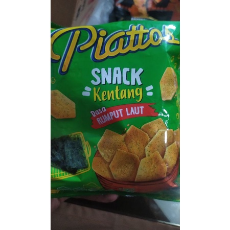 Jual Piattos Snack Kentang Rasa Rumput Laut 75gr | Shopee Indonesia